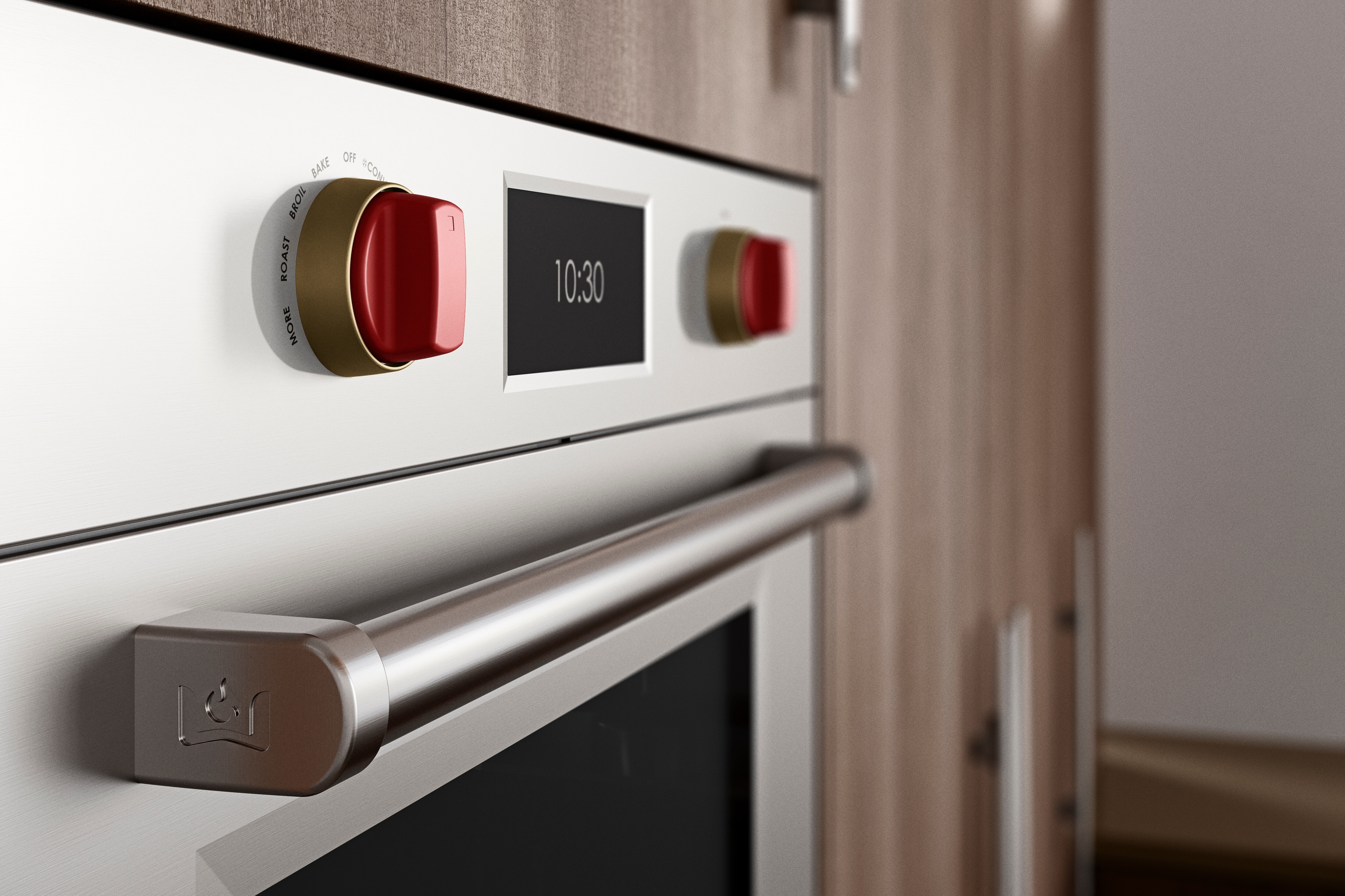 9061699-76 CM M Series Professional Built-In Oven Brushed Brass Bezel Kit