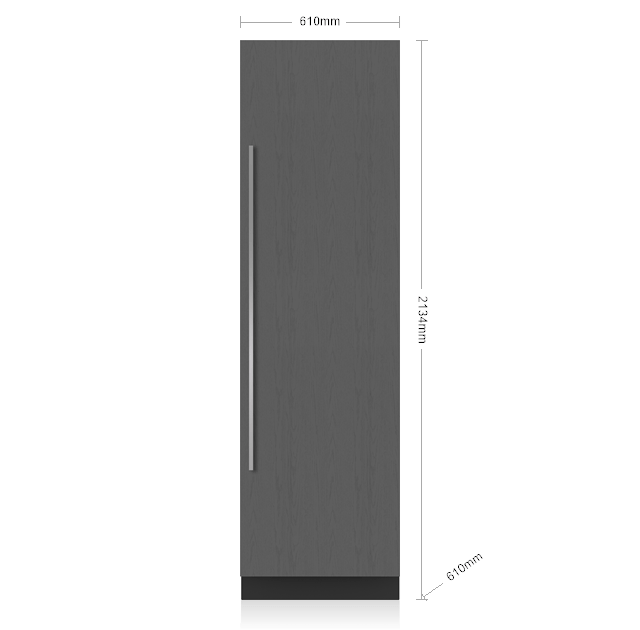 Sub-Zero 60 CM Designer Column Refrigerator Panel Ready (ICBDEC2450R)