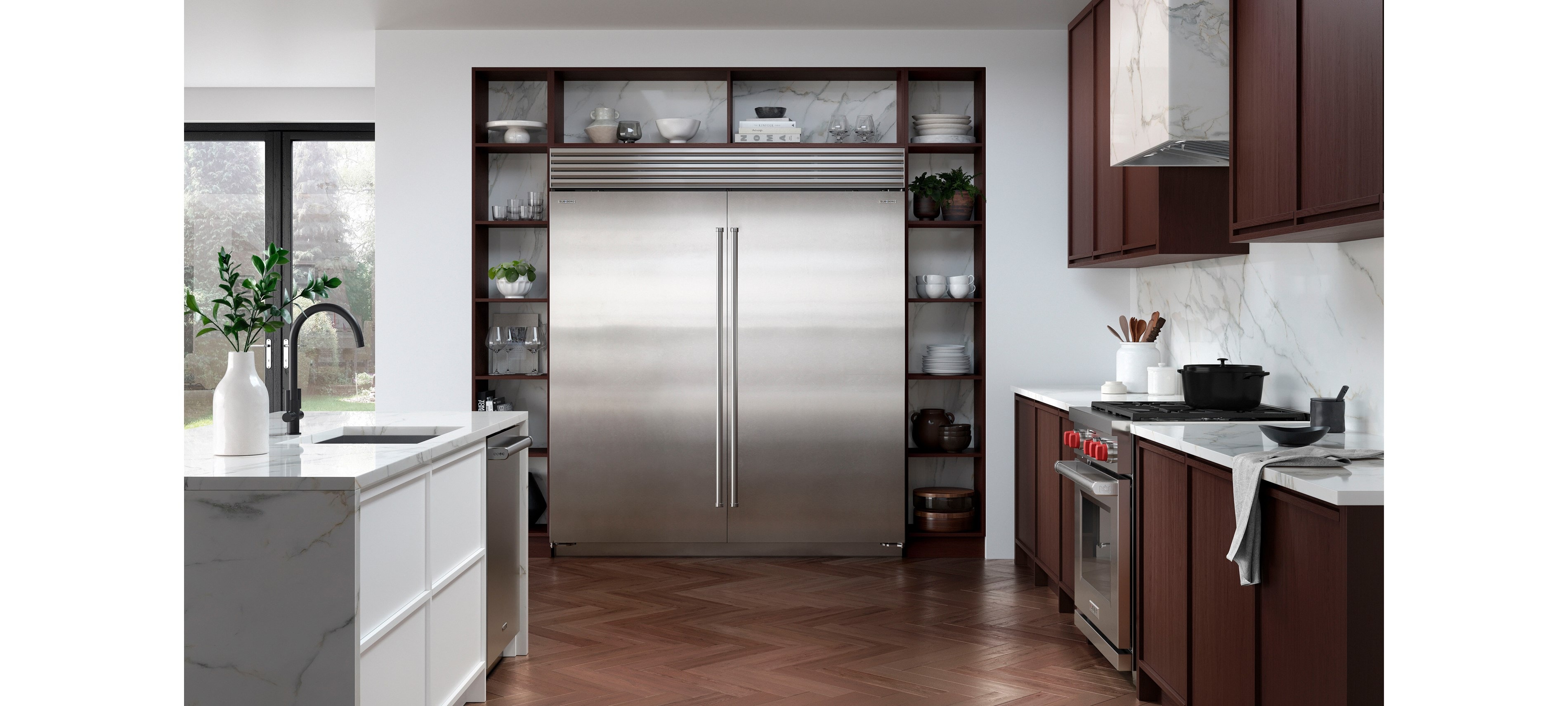 Sub-Zero 91 CM Classic Freezer (ICBCL3650F/S)