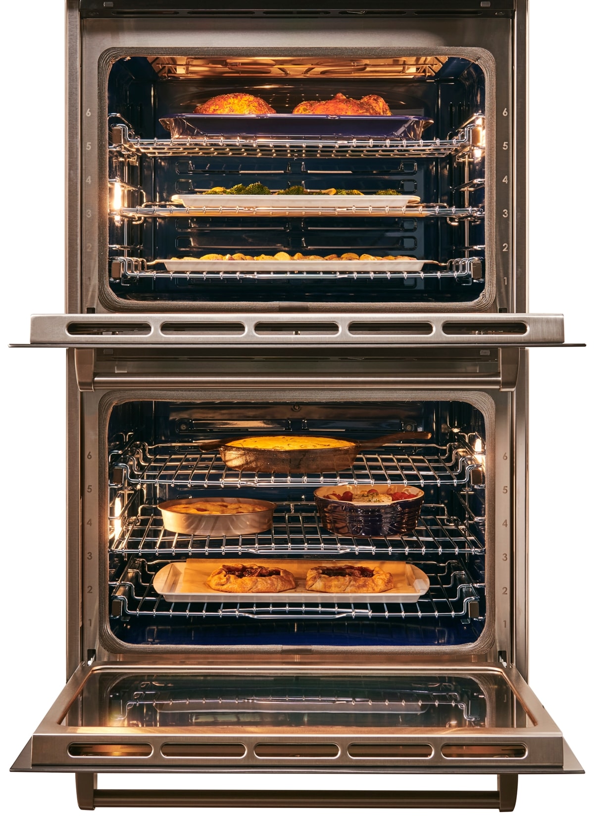 76 cm M Series Contemporary Built-In Double Oven | ICBDO3050CM/B | Wolf ...