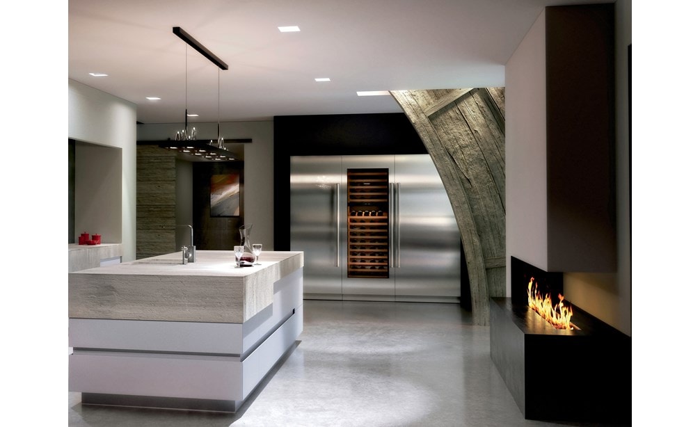 Sub-Zero 91 CM Designer Column Refrigerator with Internal Dispenser Panel Ready (ICBDEC3650RID)