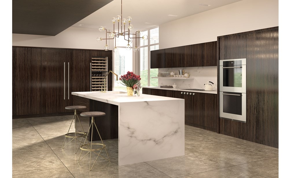 Sub-Zero 76 CM Designer Column Freezer with Ice Maker (ICBDEC3050FI)