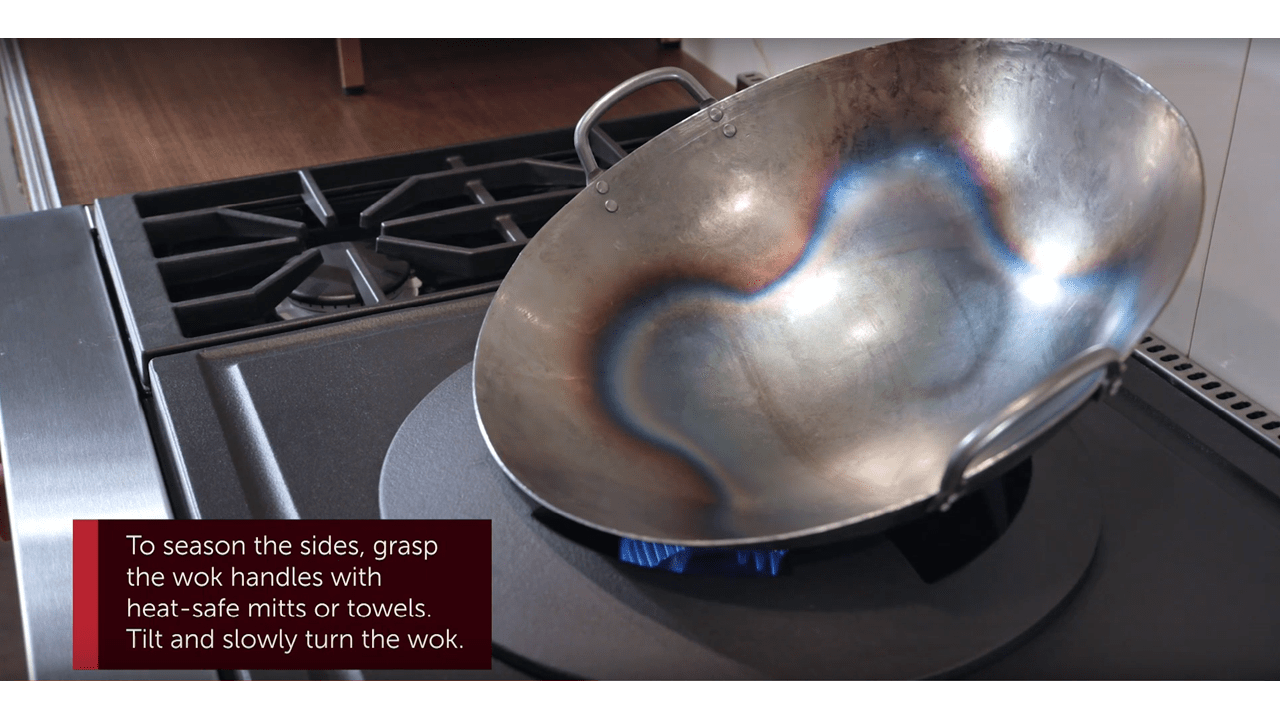 Wolf Appliances | How To Season a Wok | Use and Care Videos