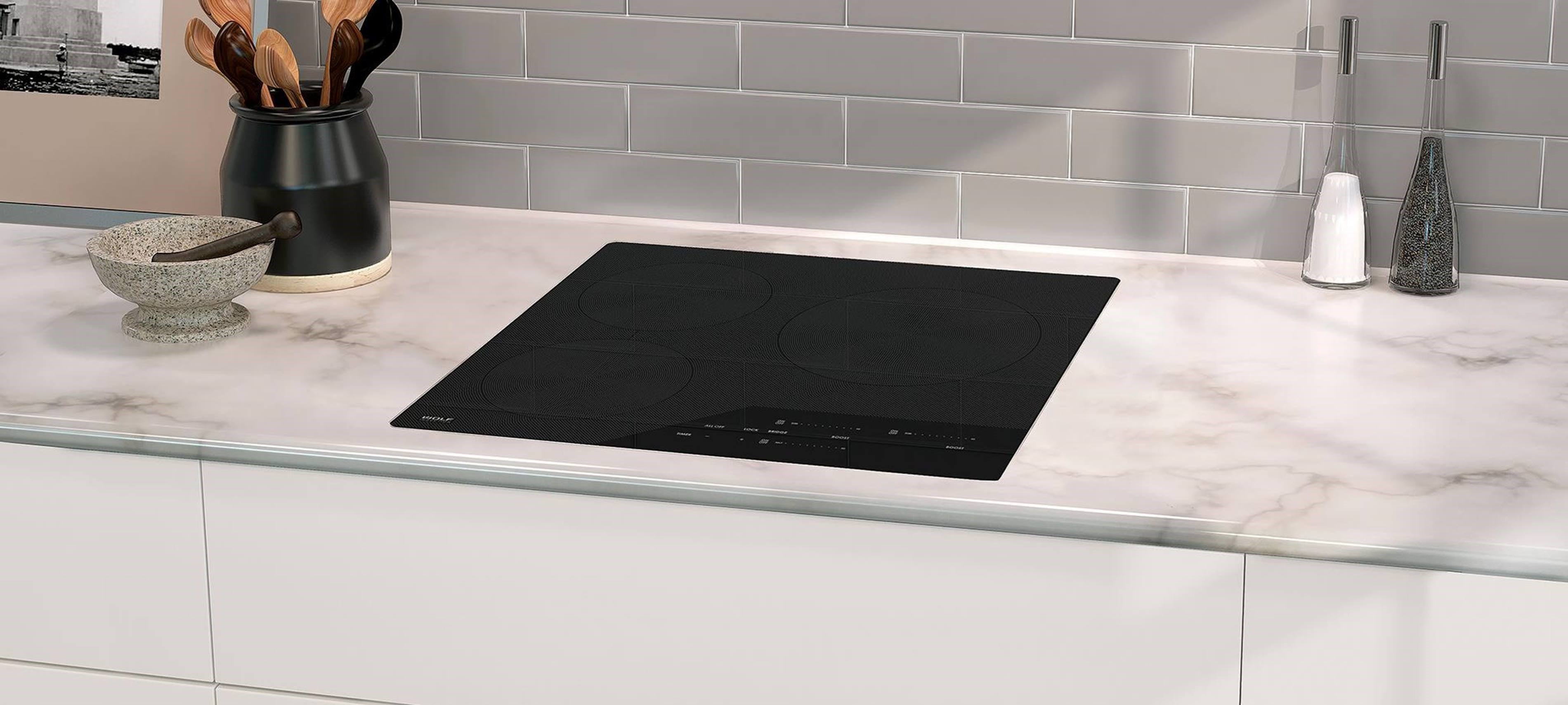 Wolf 60 cm Transitional Framed Induction Cooktop (ICBCI243TF/S)